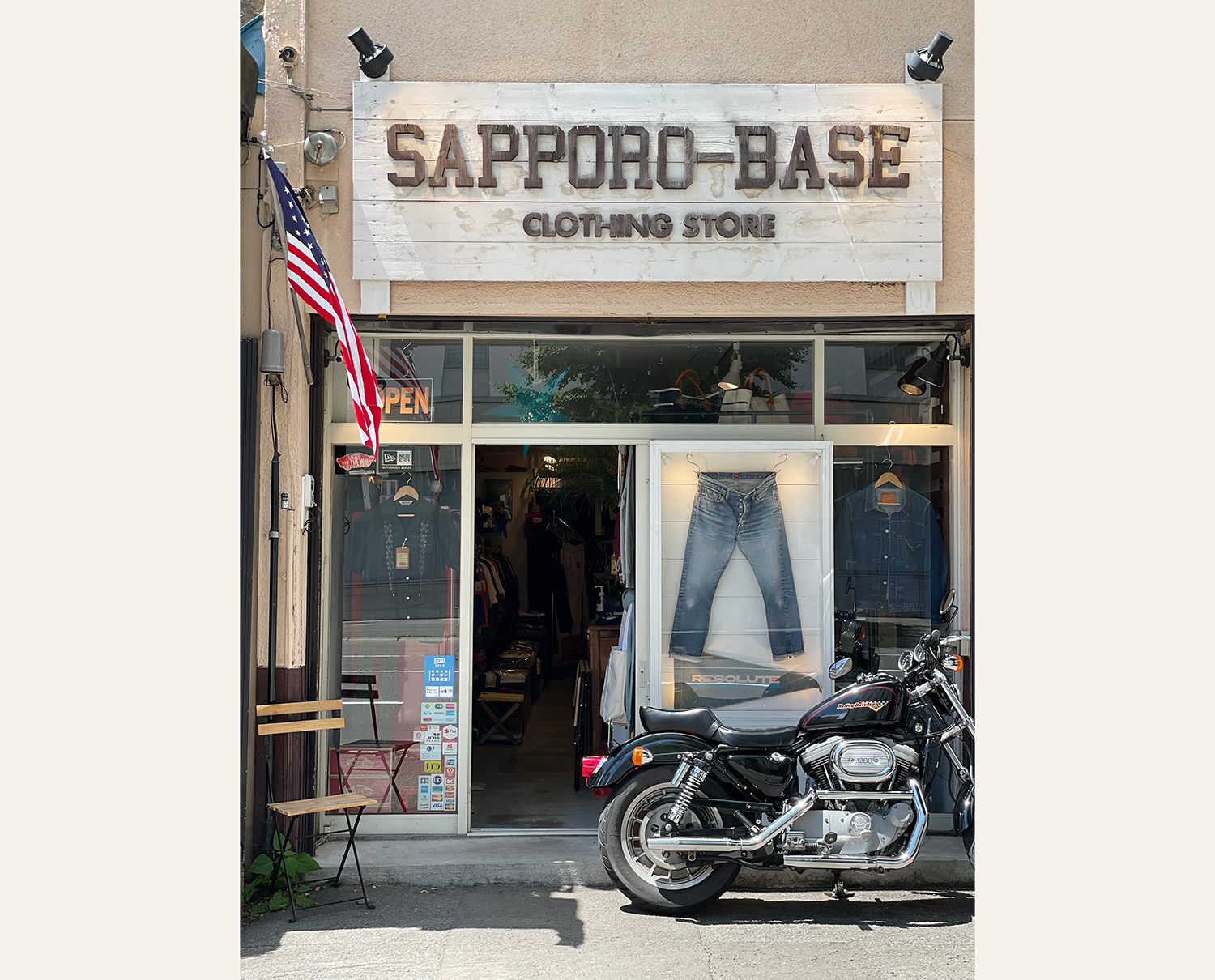 SAPPORO-BASE CLOTHING STORE | 販売店情報 vol.9 – RESOLUTE OFFICIAL WEBSITE